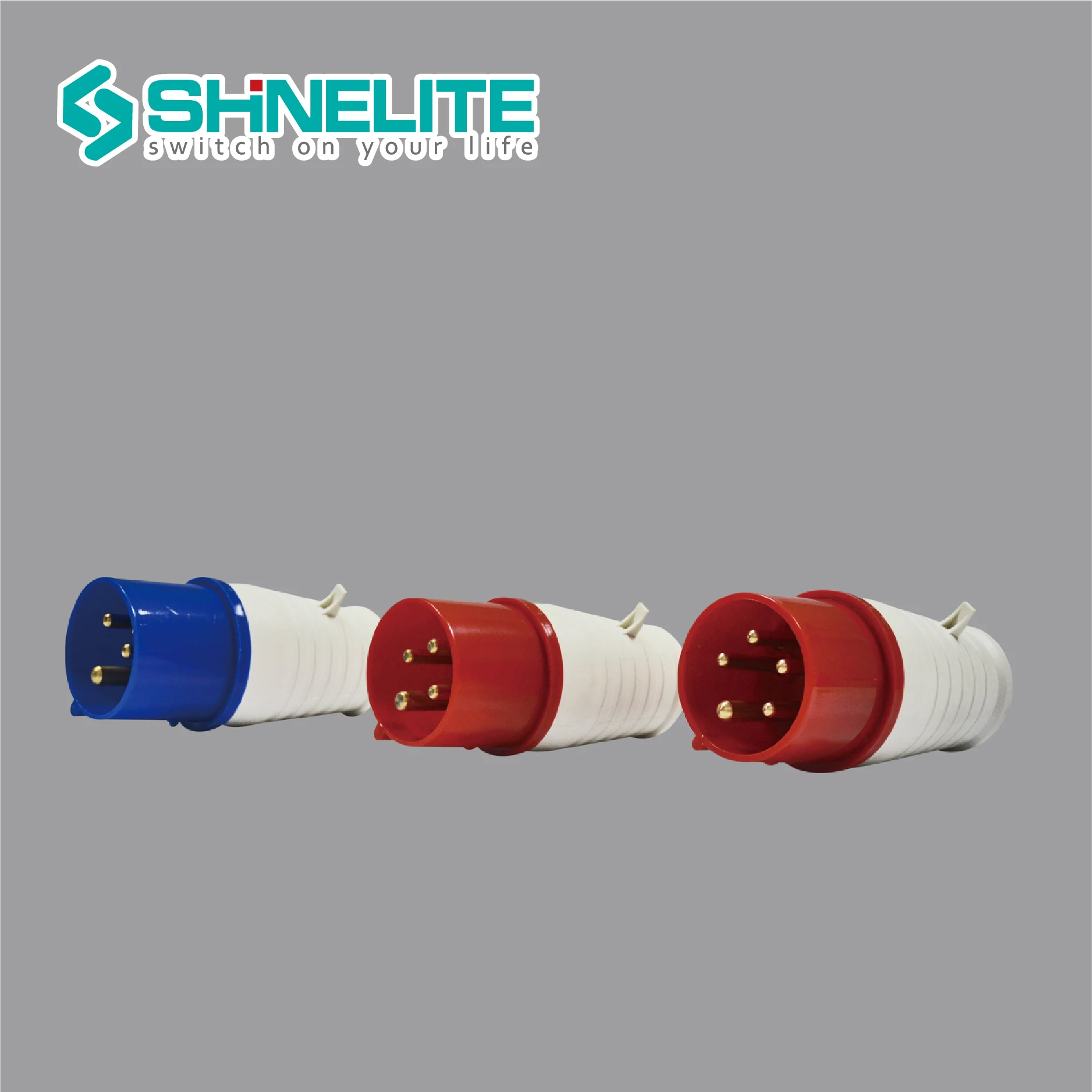 IP44 Industrial Plug and Socket - 16A, 4 Pin, 10000 Times
