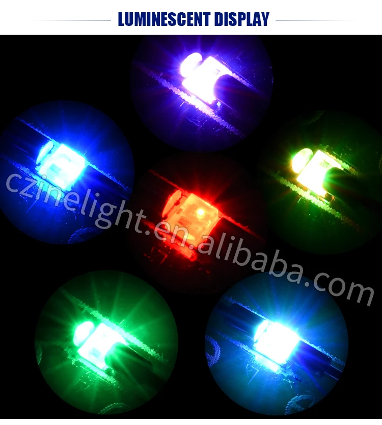 Czinelight SMD 0805 RGB LED Diode - Fast and Slow Flashing