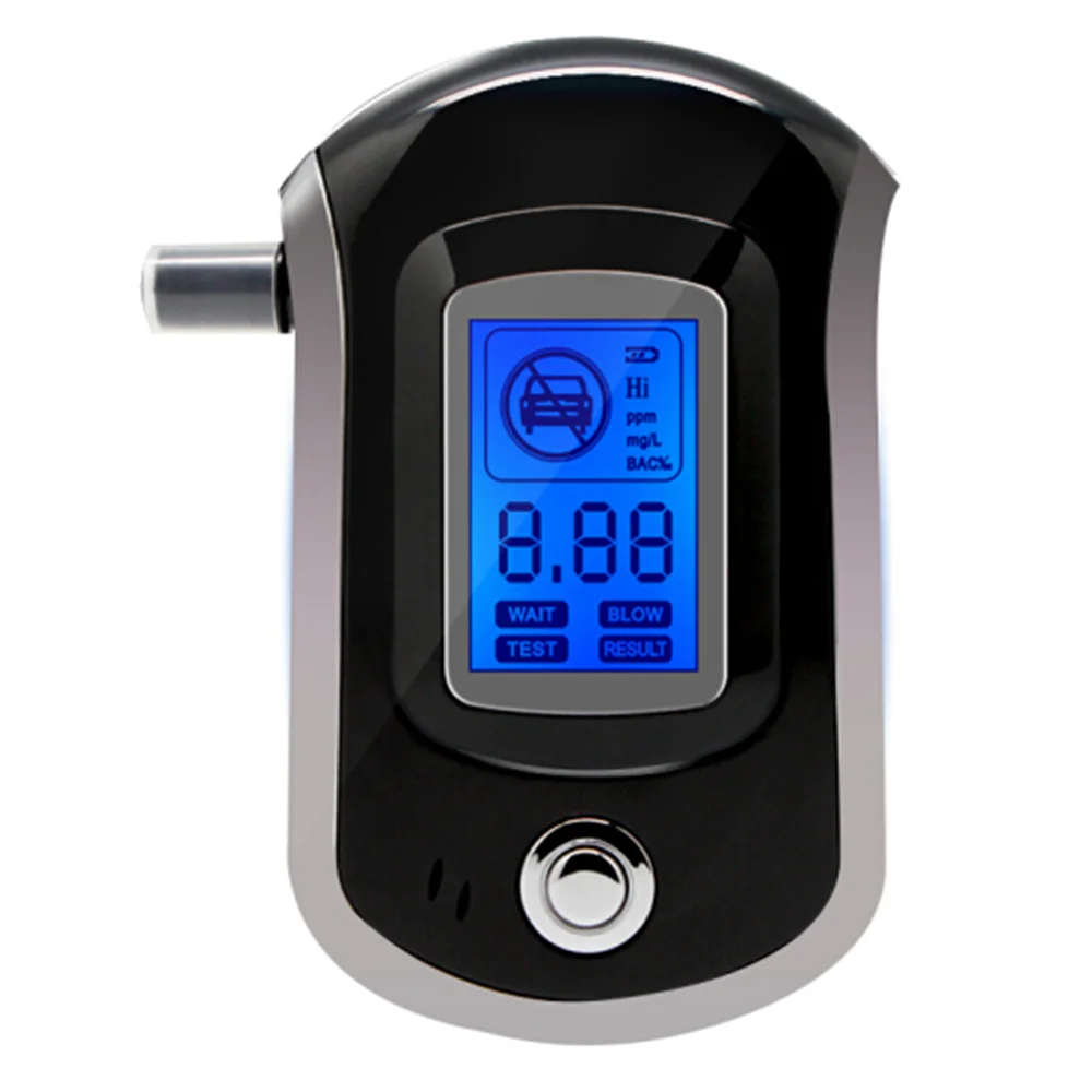 High Accurate Test Result And Lcd Breath Alcohol Tester Safety For ...