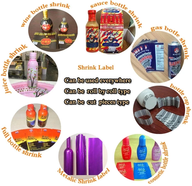 Heat Shrink Sleeve With Customized Printing,Pvc Shrink Sleeve Label ...