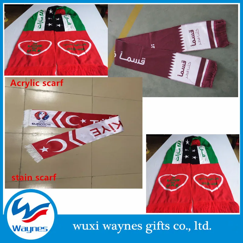 Qatar Flag Scarf/ National Day Flag Scarf - Buy Qatar Flag Scarf,Flag ...