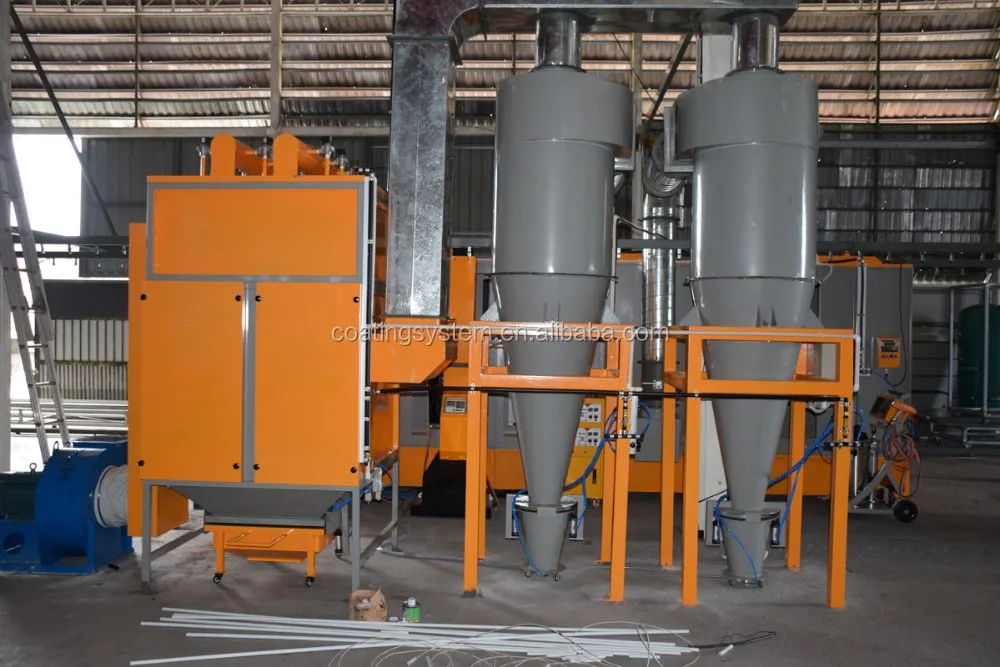 Fast Color Change Cyclone Recovery System For Manual Or Automatic Booth ...