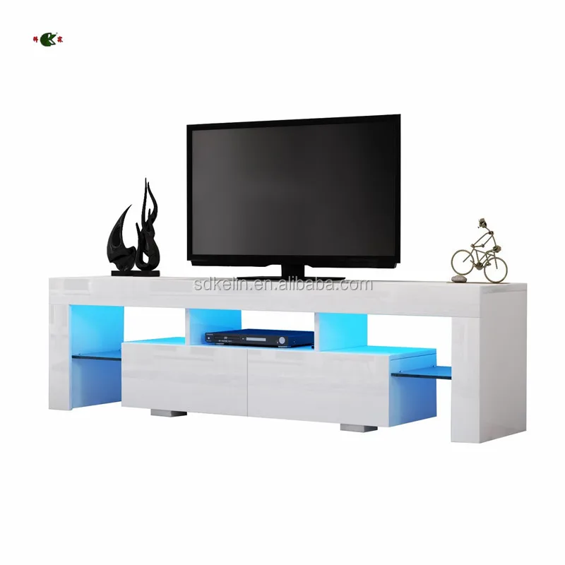 Livingroom Furniture - High Glossy PVC Faced MDF TV Stand