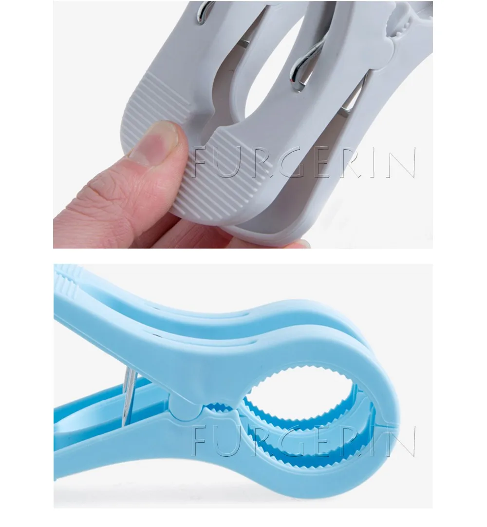 Home Retractable Windproof Clothesline Washing Clips Laundry Drying ...