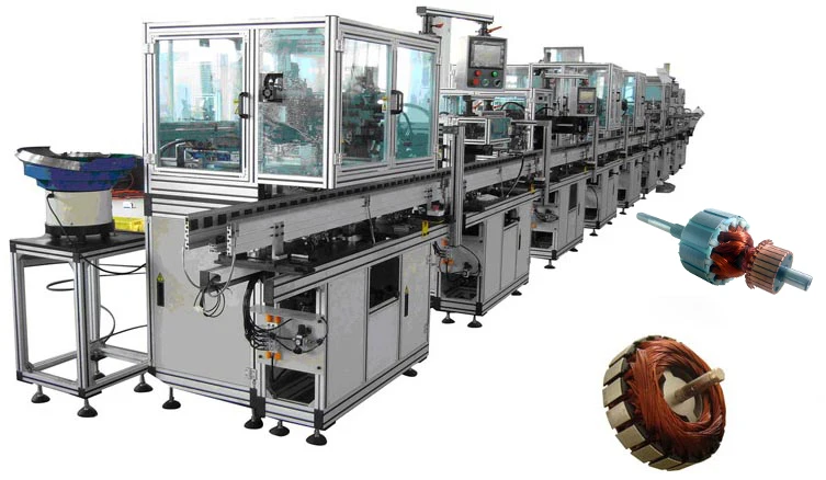 Full Automatic Electric Motor Armature Manufacturing Production ...