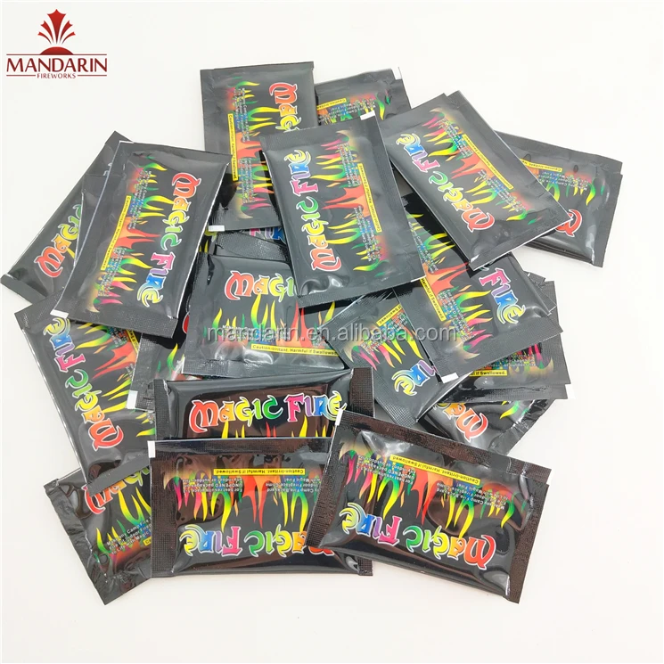 Campfire Color Changing Rainbow Fire Magic Powder Firework For Bonfire ...