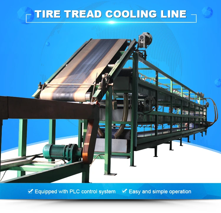 Bicycle Rubber Tyre Tread Cooling Production Line Line| Alibaba.com