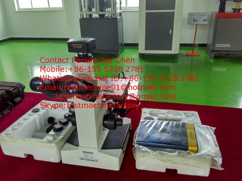 Trinocular Metallographic Optical Microscope/digital Metallographic ...