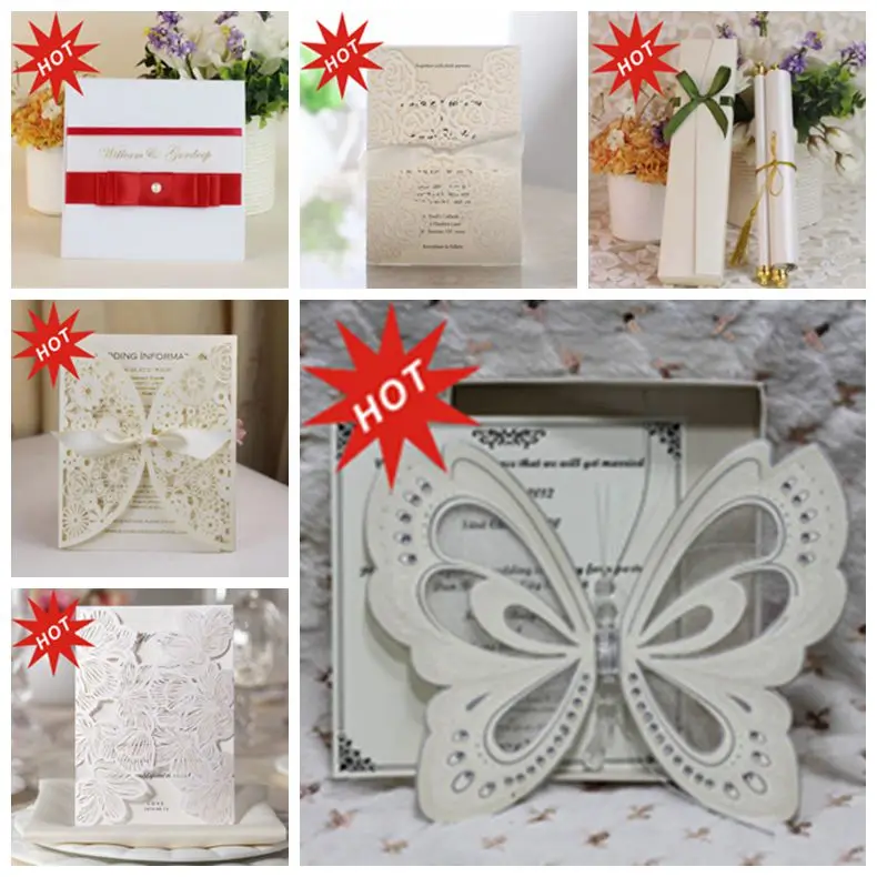 Elegant Royal Rolling Papers Wedding Scroll Invitations Cards Marriage ...