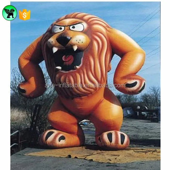 3m High Giant Inflatable Lion - Perfect for Events & Ads