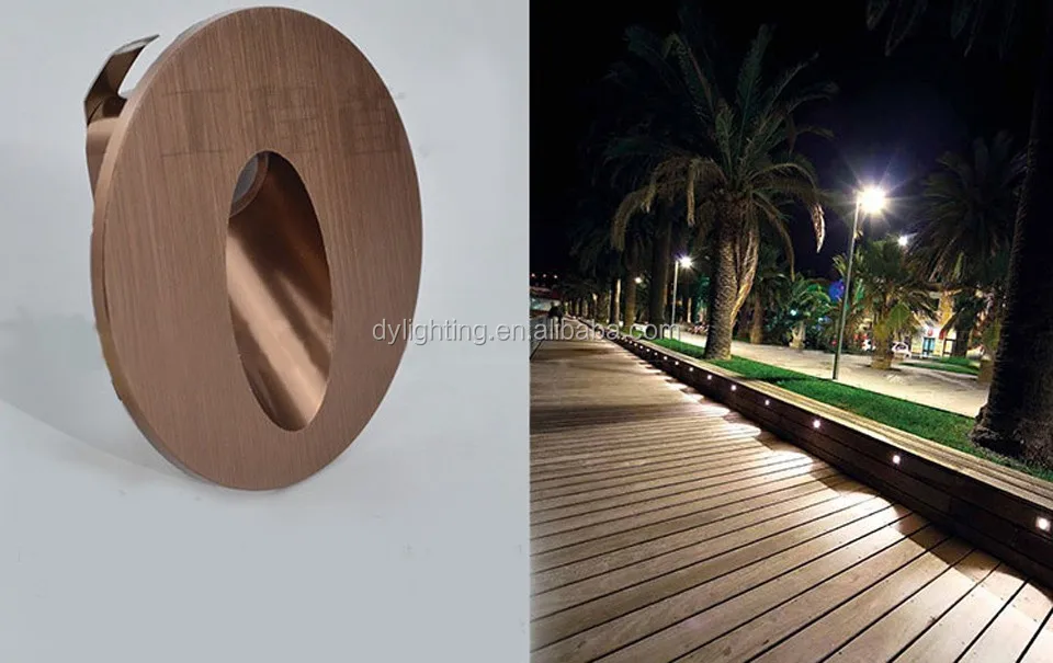 Ip65 Led Recessed 마운트 벽 빛 외부 단계 조명 방수 야외 갑판 조명 Buy 야외 갑판 조명 장식 방수 조명