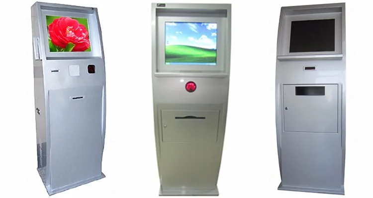 With Printer Ticket Dispenser Machine Touch Screen Self-service A4 ...