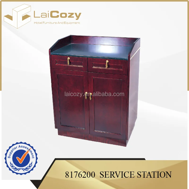 Hotel Wooden Service Station/service Station For Hotel Restaurant ...