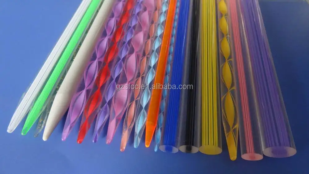 Fancy Circular Acrylic Double Knitting Needle Circular Knitting Needles ...