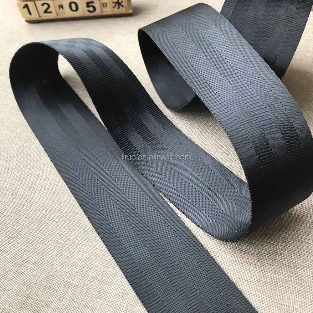48mm Black Polyester Webbing for Safety Belt Products from Yiwu City ...