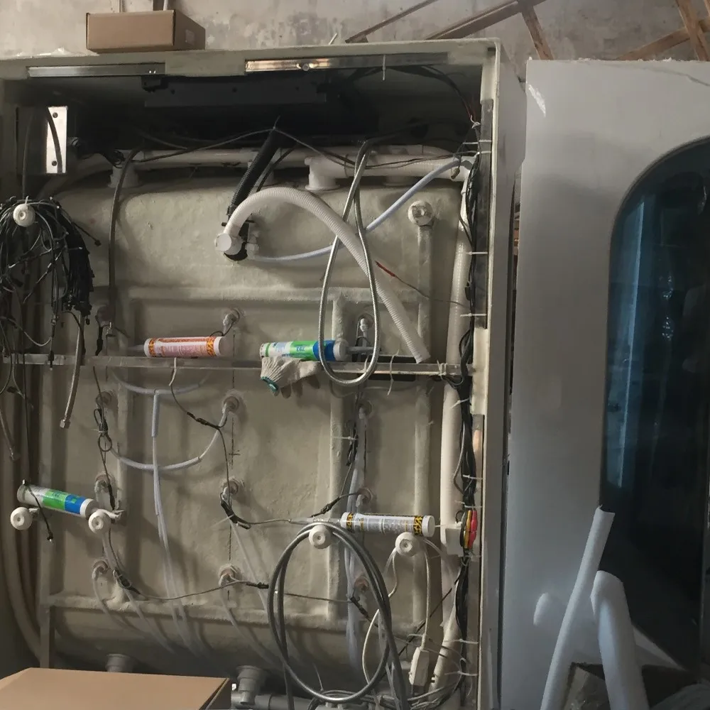 K-8956a Double Pillow Apron Gemy Massage Acrylic Sheet For Bathtub ...