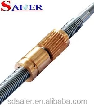 Sfu1204 Grease Retaining Seal Ball Screws Metal Reverser - Buy Metal ...