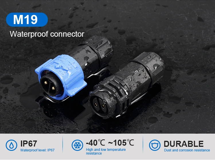 Waterproof Quick Disconnect Wire Connectors Male And Female - Buy ...