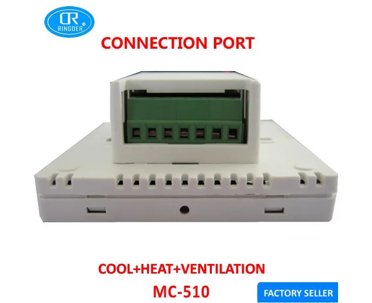 Mc-510 Digital Thermostat Temperature Controller For Central Air ...