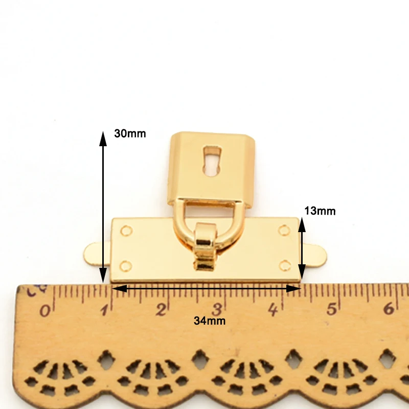 Bag Accessory Handbag Metal Decorative Lock For Small Purse - Buy ...