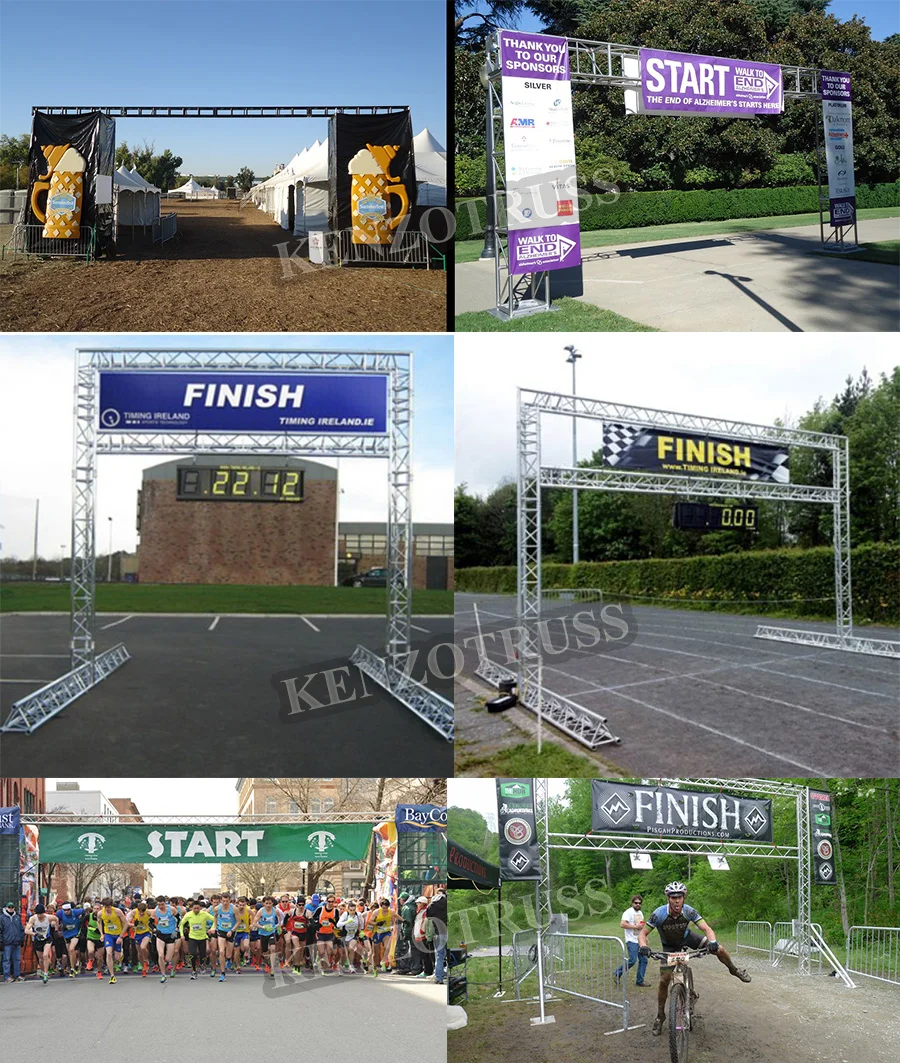 Finish Line Truss - Universal Aluminum Display Solutions