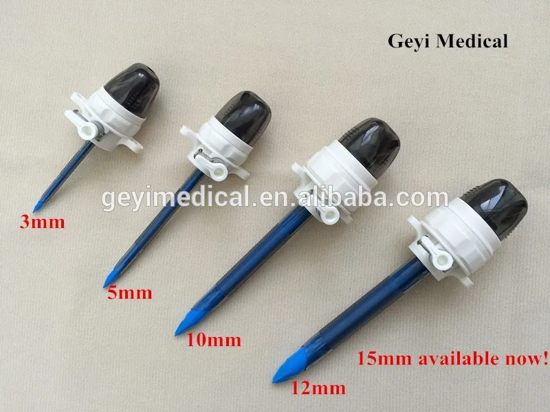 Surgical Trocars 3mm/5mm/10mm/12mm/15mm Ce Iso Fsc Certified - Buy ...