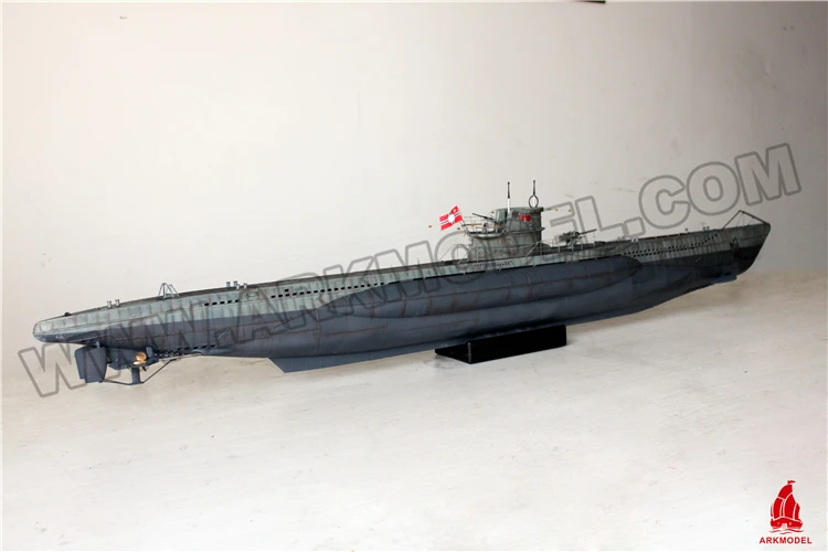 Arkmodel 1/48 Germany Type Viic Submarine Rc Submarine Kit C7602k Vii C ...