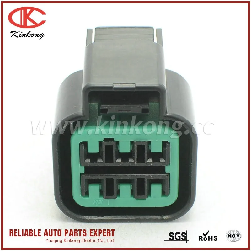 Kinkong 6 Pin Car Electrical Female Plug Waterproof Auto Connector With ...