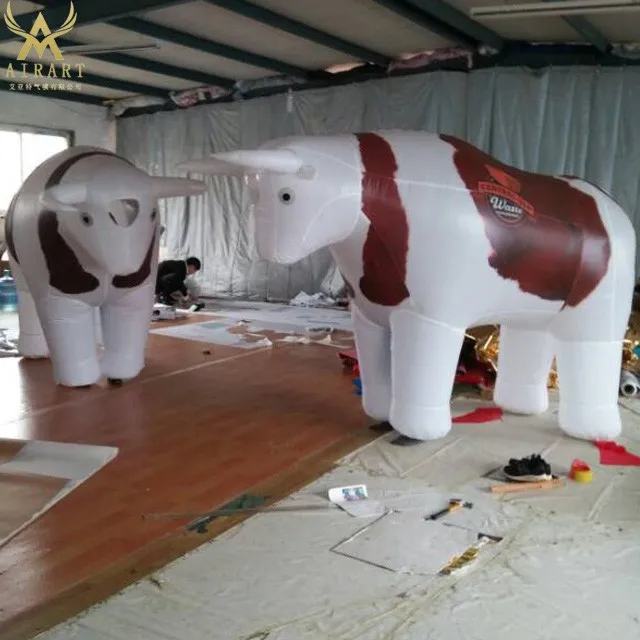 Giant Inflatable Milk Cow Cartoon Animal Balloon For Party Event ...