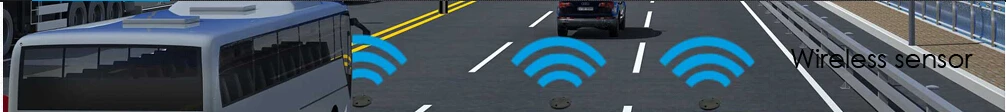 Rosim Wireless Magnetic Vehicle Detection Magnetometer Car Counting