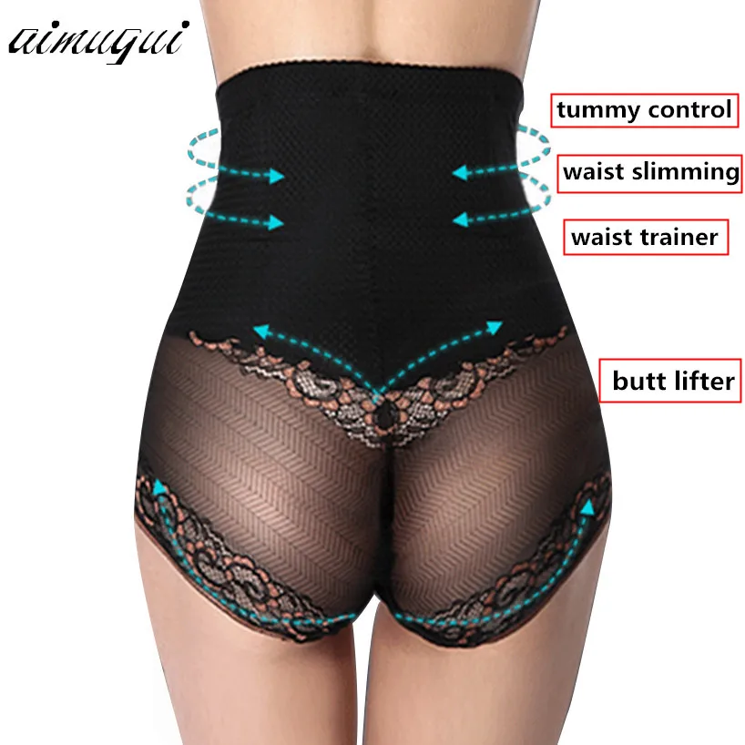 High Waist Trainer Tummy Control Panties Hip Butt Lifter Body Shaper
