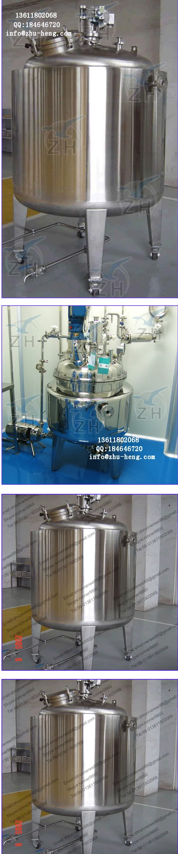 Medicine Mixing Vessel Compounding Tank - Buy Compounding Tank ...