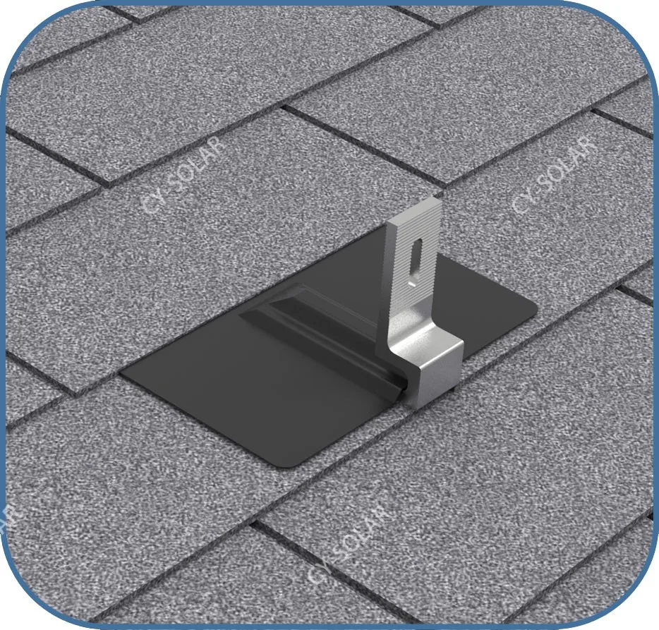Asphalt shingle roof solar panel mounting bracket CY solar