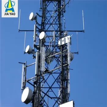 Triangular Angle Steel Tower Antenna Bracket 4g Wireless Radio Wimax ...