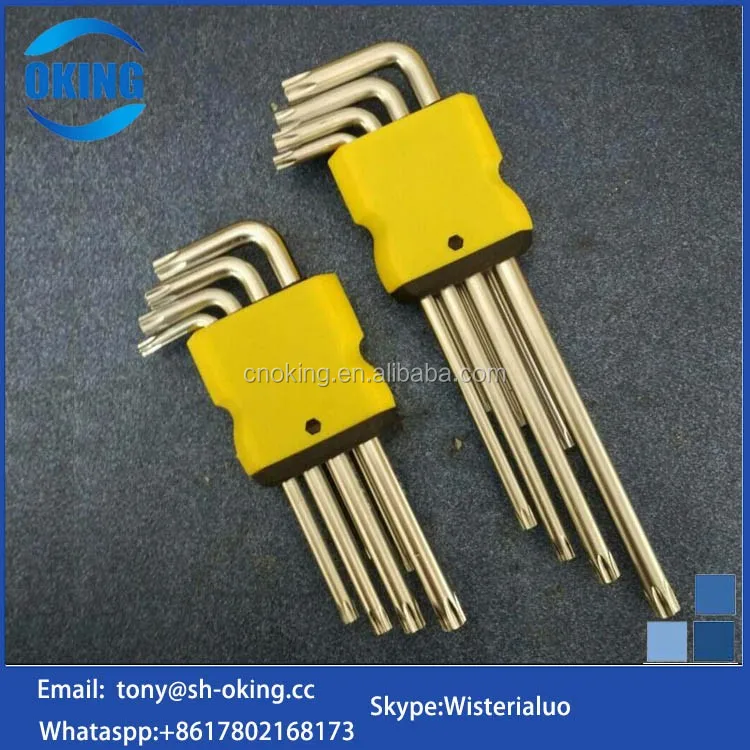 Torx Head Hex Key Wrench Set 1.5mm 2mm 2.5mm - Buy Hex Key Wrench Set 1 ...