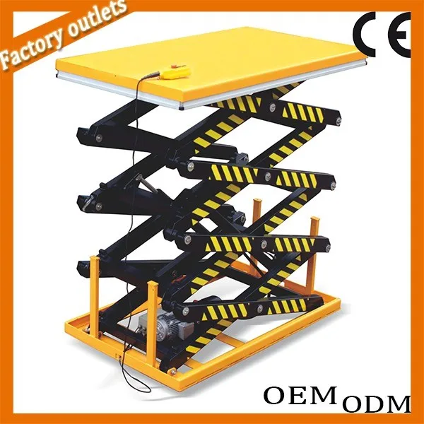 Fixed Hydraulic Lift Platform Stationary Hydraulic Scissor Lift ...