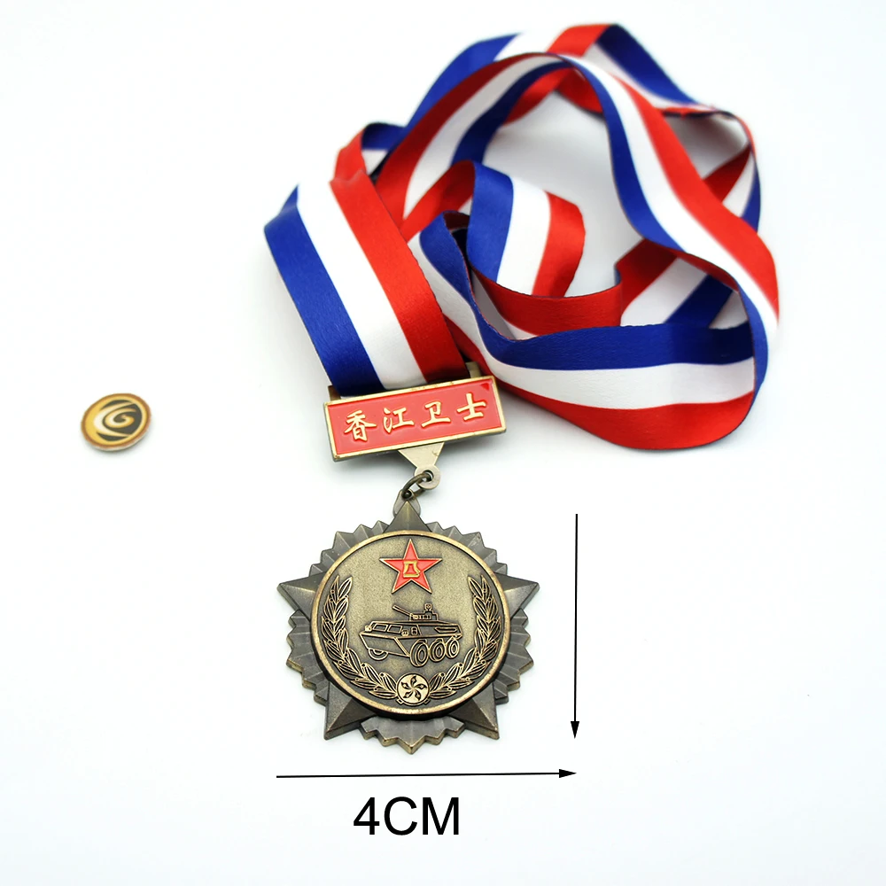 Custom Shape Zinc Alloy Sports Crystal Trophy Metal Medal Commemorative ...