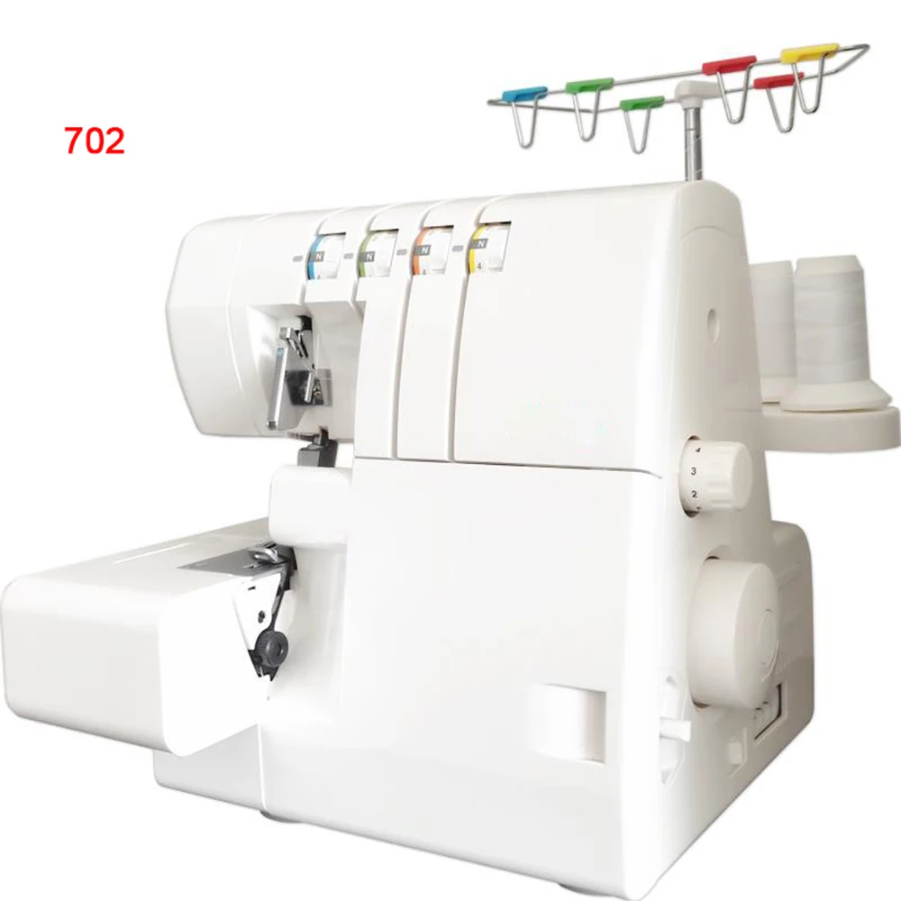 2/3/4 Threads Over Edge Sewing Machine Mini Overlock Household Sewing ...
