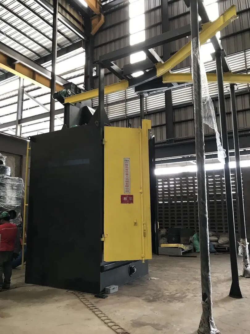 Large-scale Hook Type Shot Blast Machine - Buy Shot Blasting Machine ...