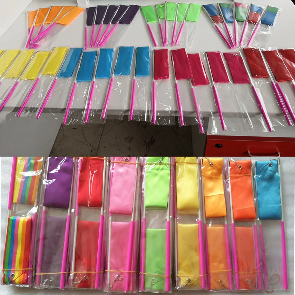 Dance Ribbons Rhythmic Gymnastic Ribbon For Kids - Buy Gymnastic Ribbon ...
