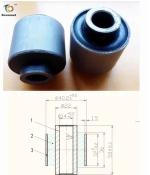 Rubber Bushing For Shock Absorber,Car Shock Absorber Bush,Rubber Shock ...
