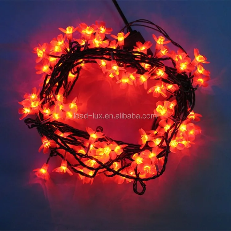 Cherry Blossom Led String Light Christmas Lights Outdoor - Buy Christmas Lights Outdoor,Led ...