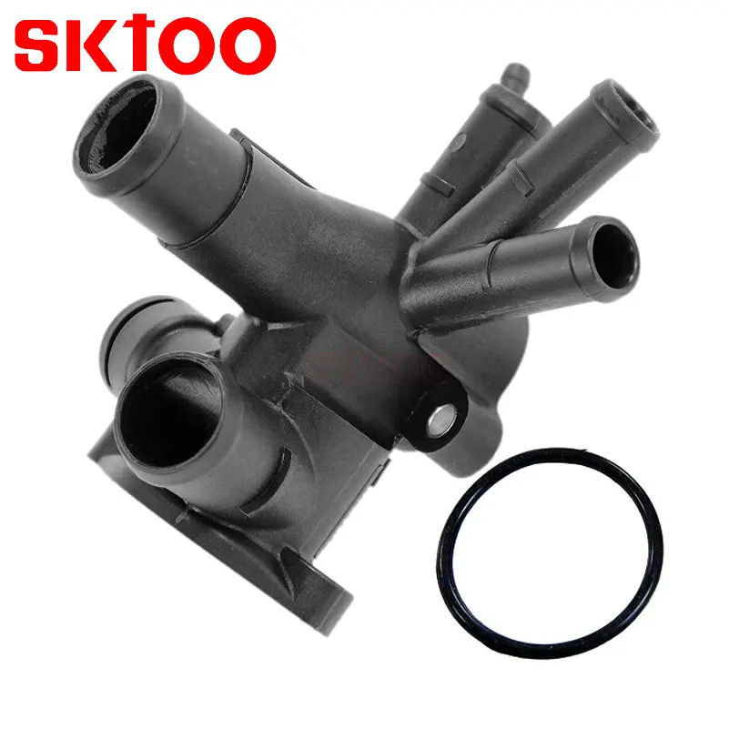 Water Outlet Water Flange For Vw 030121117n Or 121017030n Or 030121117k ...