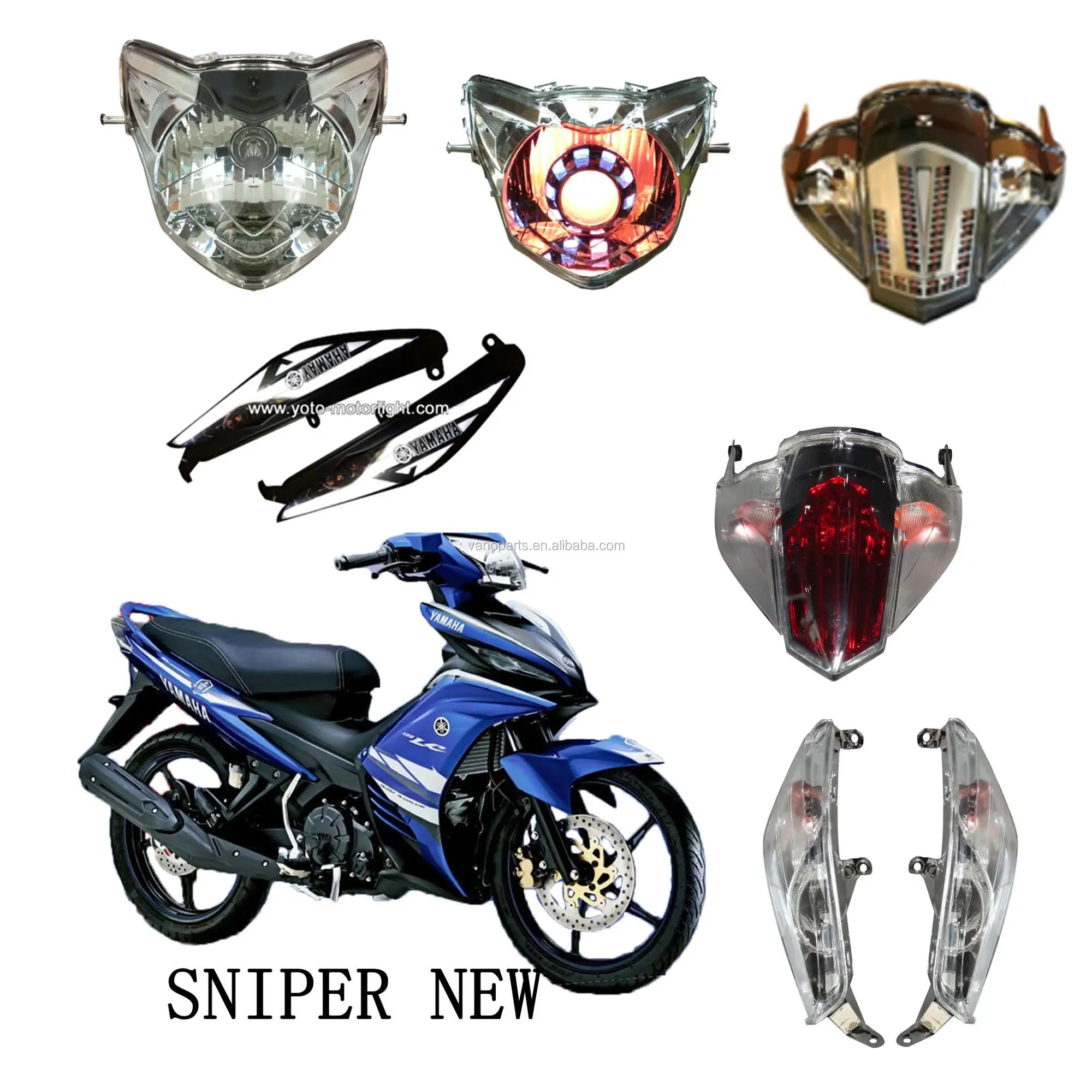 Lifan 110cc Motorcycle Plastic Fairing Complete Body Kit