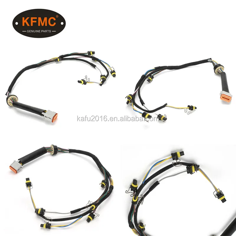 Genuine Excavator Parts Cat C7 Oil Injector Wiring Harness - Buy Wiring ...