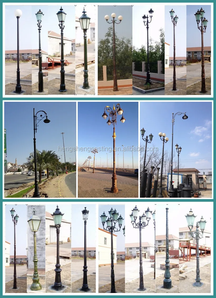 Decorative Street Lighting Pole/outdoor Light Pole Price/street ...