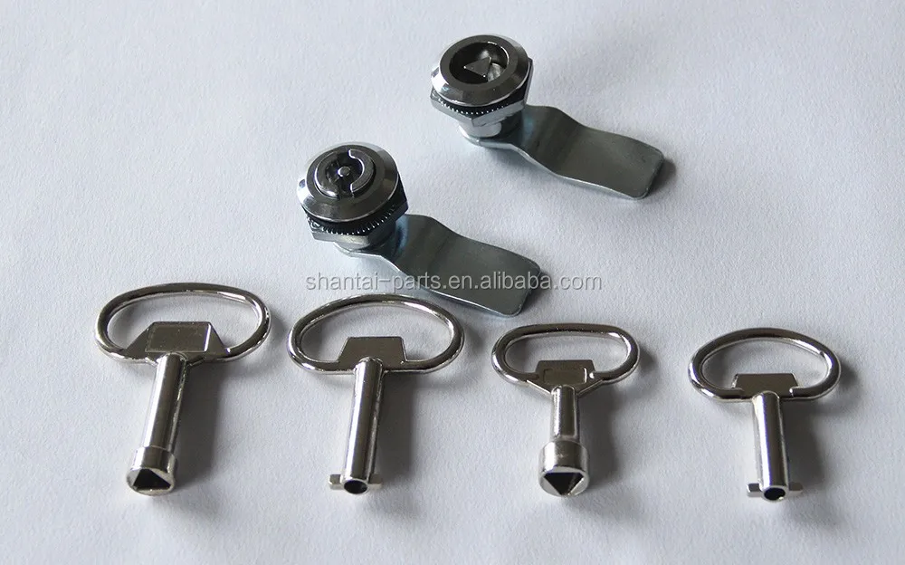 Triangle Head Quarter Turn Electrical Cabinet Triangle Key Lock - Buy ...
