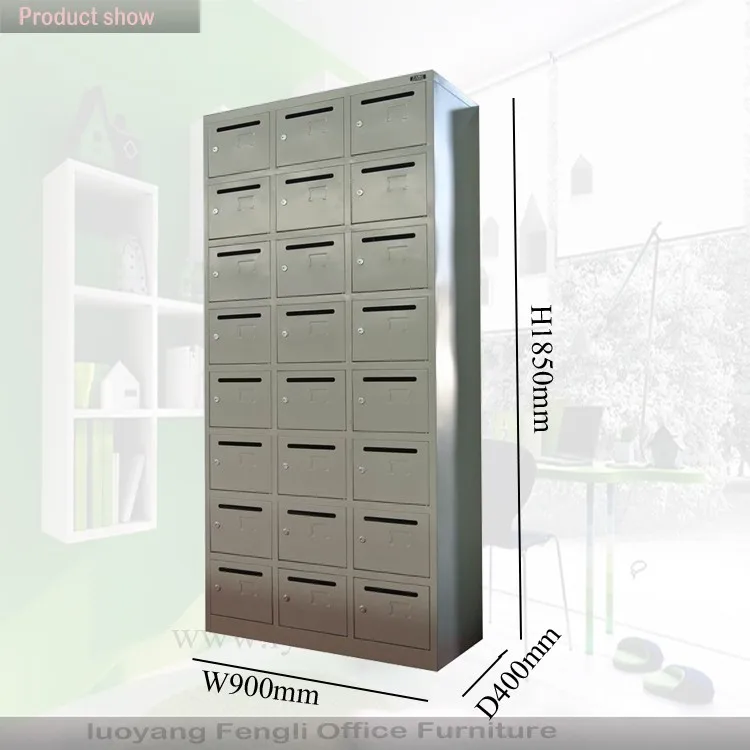 24 Door Mailbox/apartment Postbox/metal Office Mailbox For Letters ...