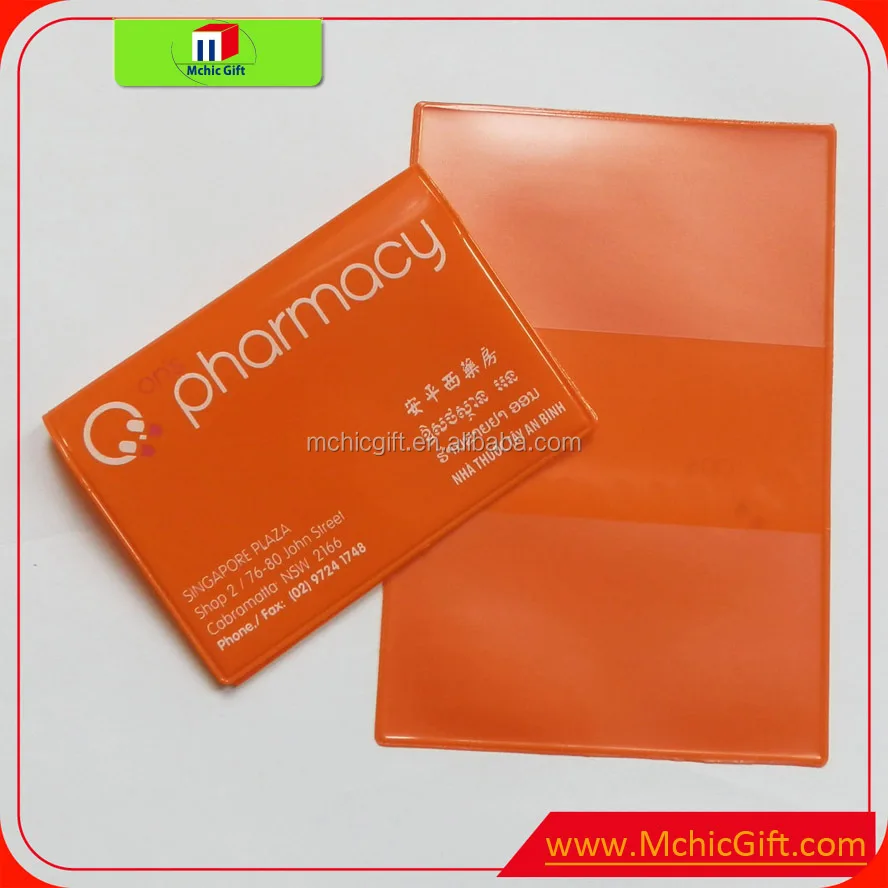 Cheap Plastic Color Vinyl ID Card Cover - Customized