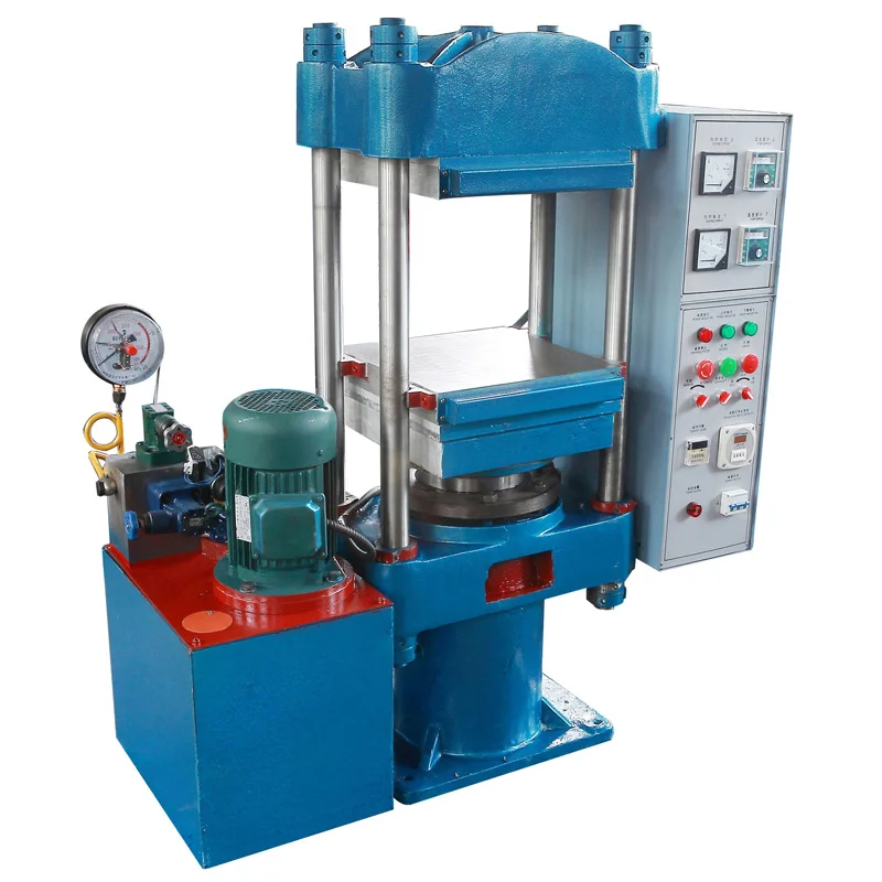 Small Hydraulic Press/rubber Vulcanizer/natural Rubber Processing ...